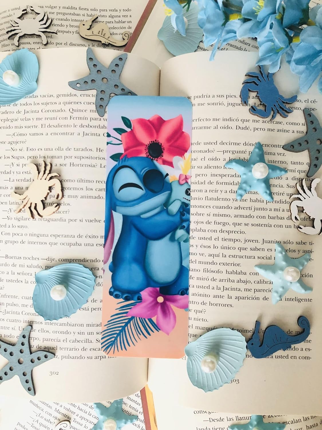 Marcapáginas Stitch papel - Acariciando Papel con Historias